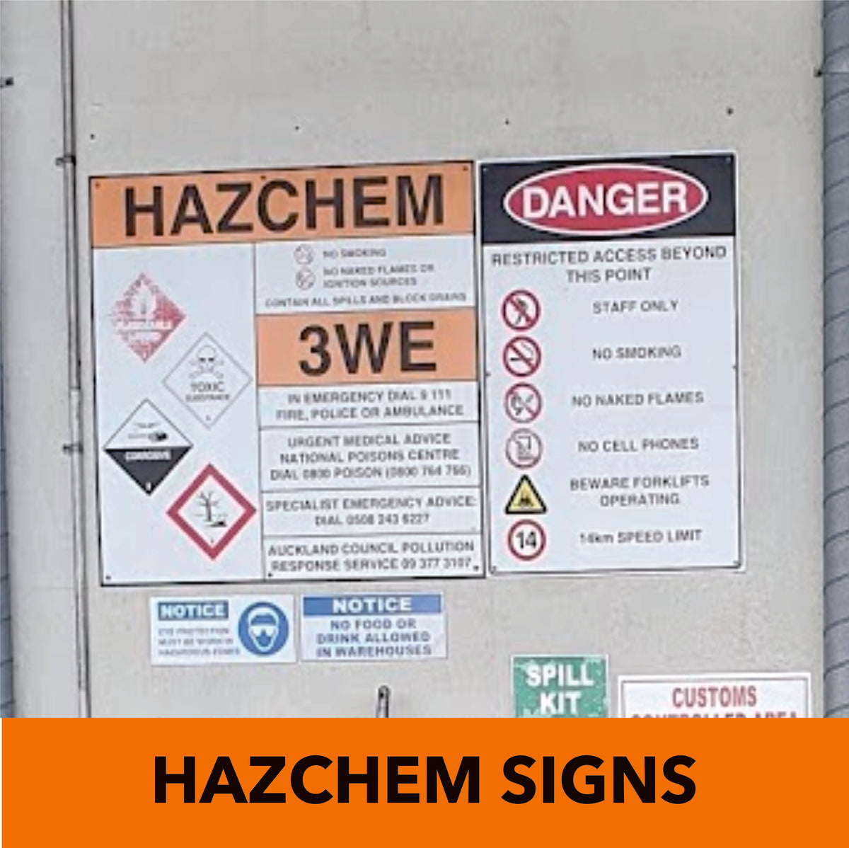 Hazchem Signs – Online NZ Signs