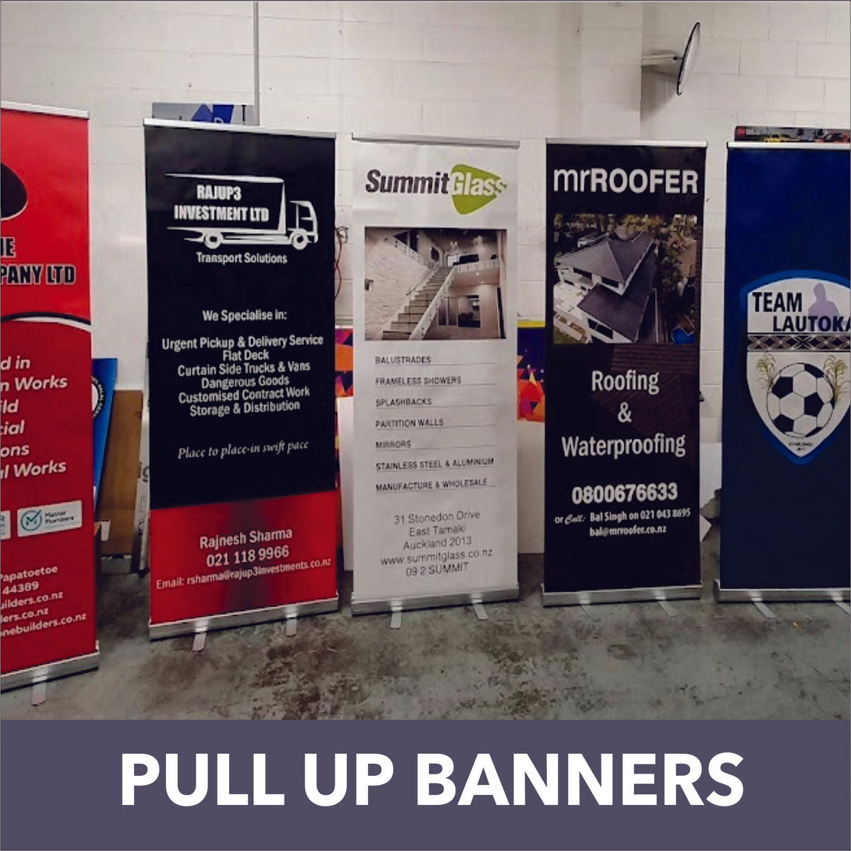 Pull Up Banners – Online NZ Signs