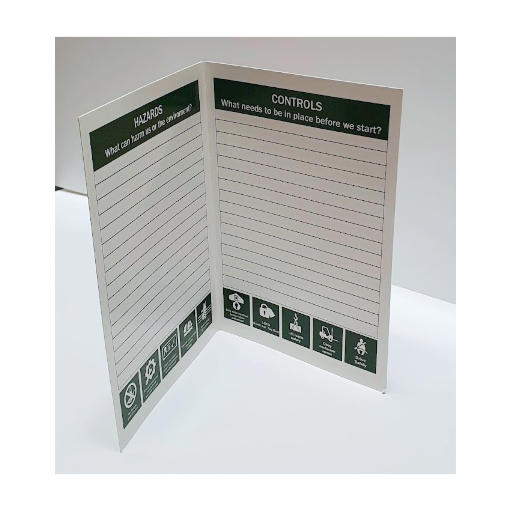 HSEQ Hazard Start 5 x 5 Card – Safety Planning Tool – Online NZ Signs