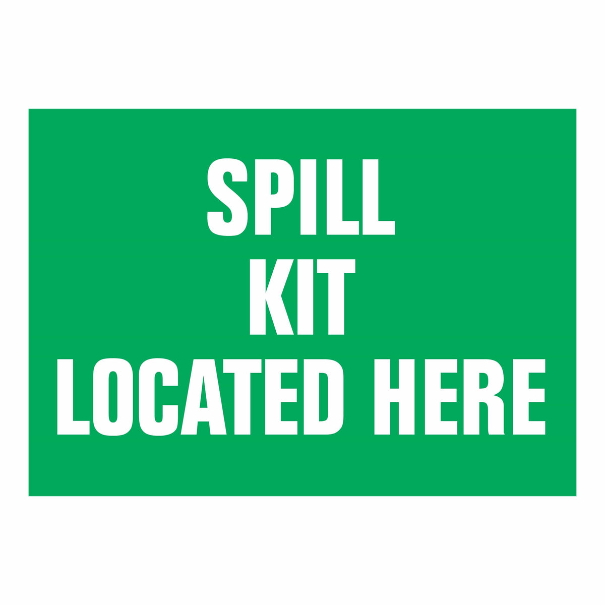 Spill Kit Located Here – Online NZ Signs